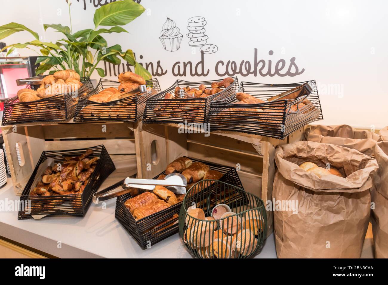 Breakfast Buffet Display