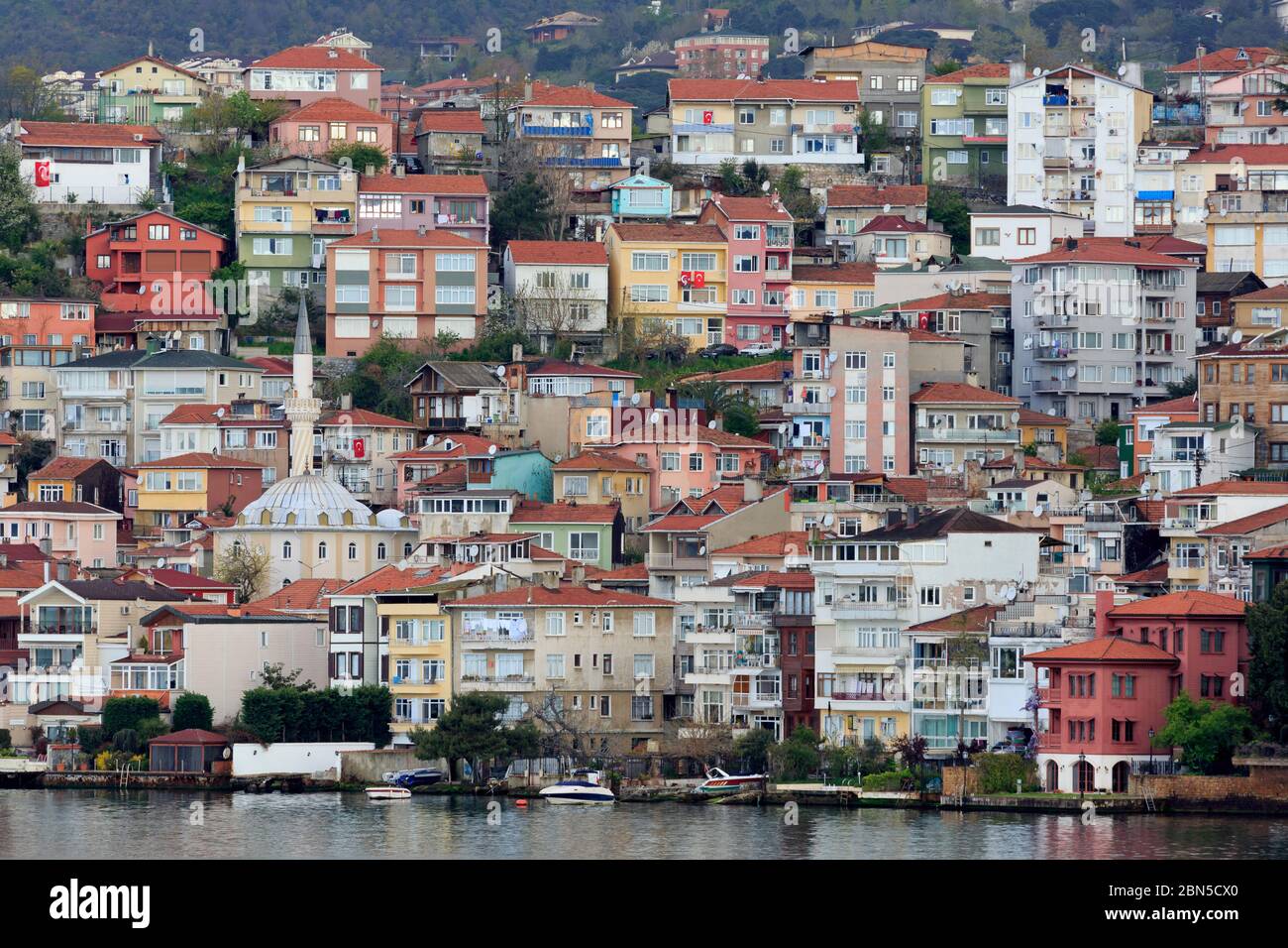Sariyer District, Bosphorus Strait, Istanbul, Turkey, Europe Stock ...