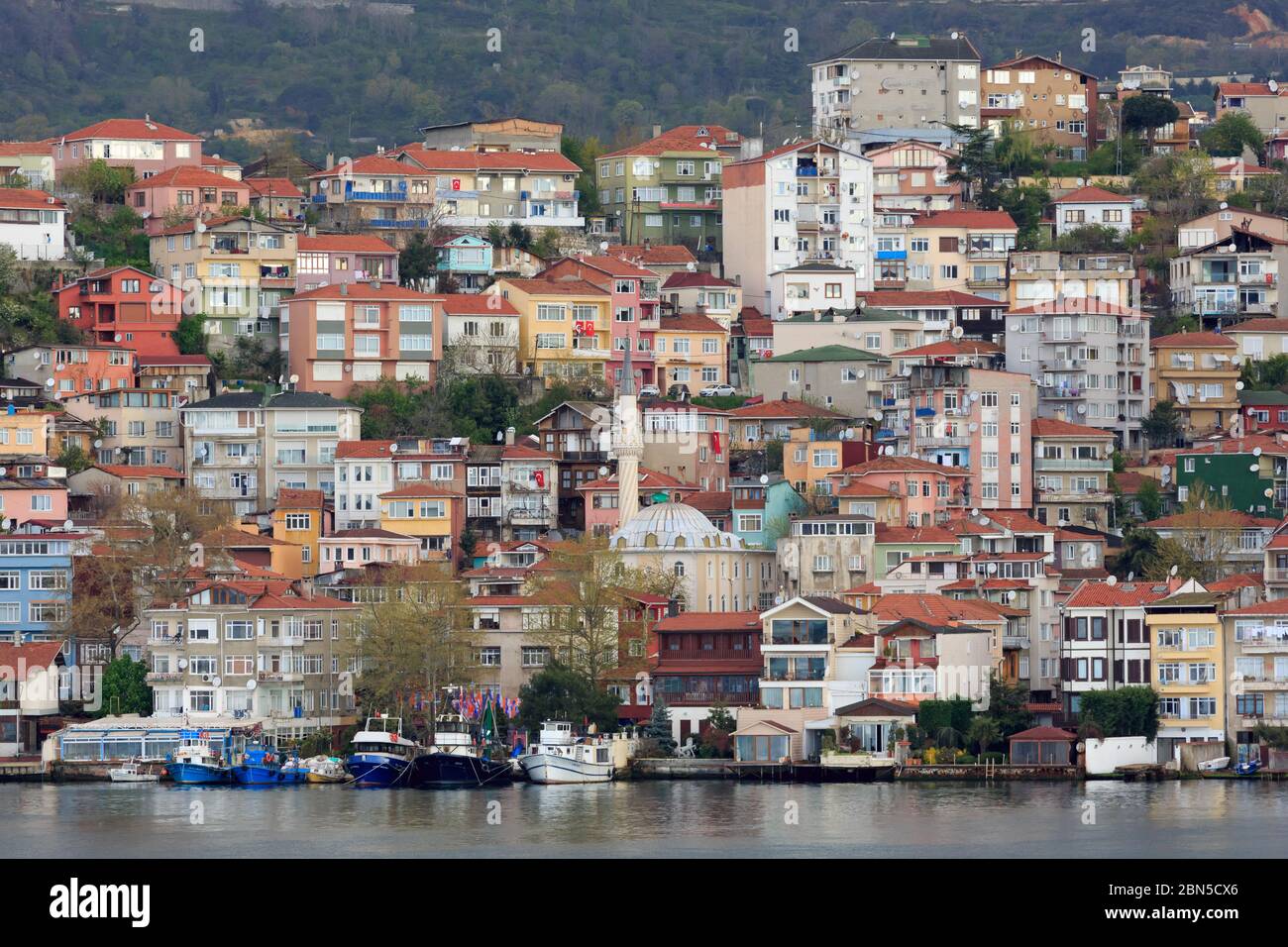 Sariyer District, Bosphorus Strait, Istanbul, Turkey, Europe Stock ...