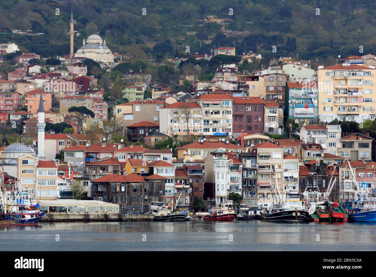 Sariyer District, Bosphorus Strait, Istanbul, Turkey, Europe Stock ...