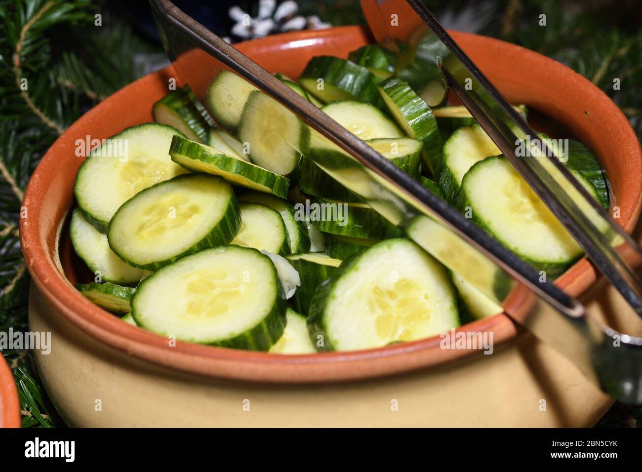 Food selection during Sunday brunch buffet in hotel. Fresh Food Buffet ...