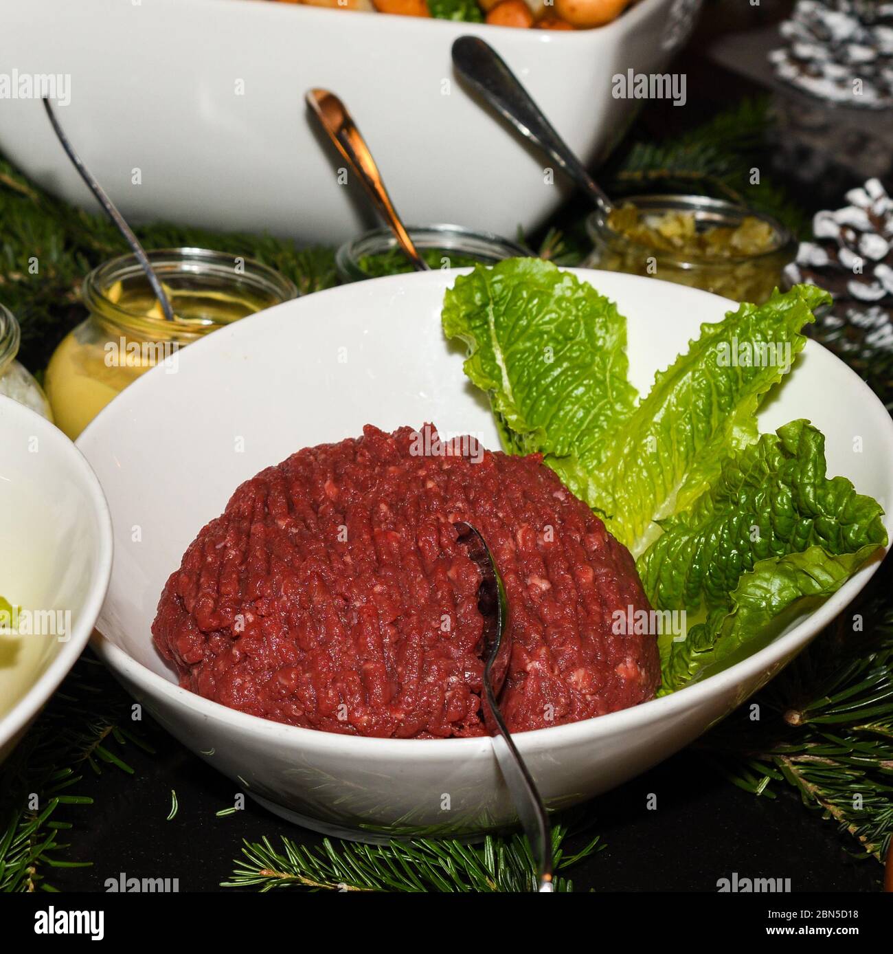 Buffet various dishes in self hi-res stock photography and images - Alamy