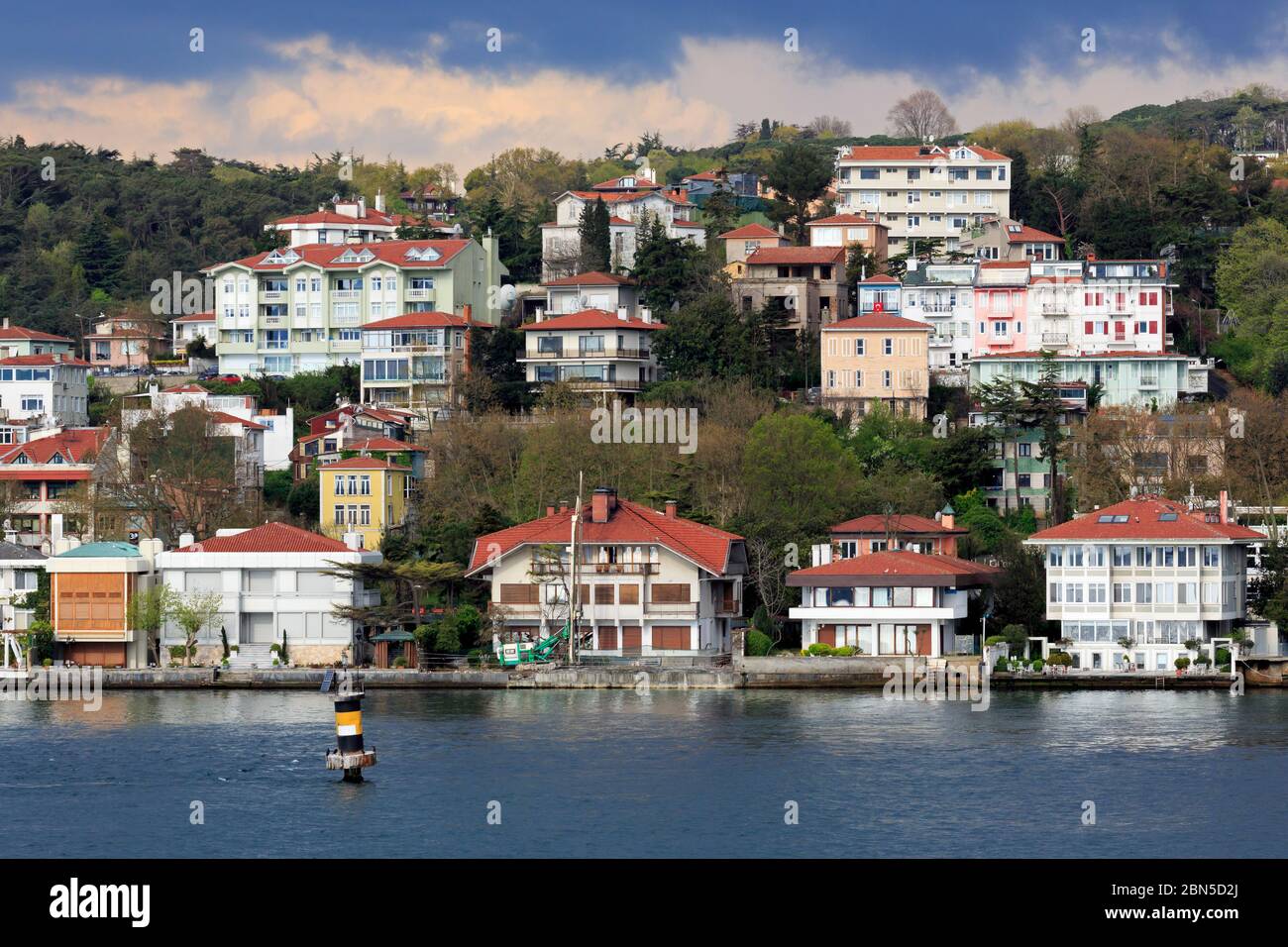 Sariyer District, Bosphorus Strait, Istanbul, Turkey, Europe Stock ...