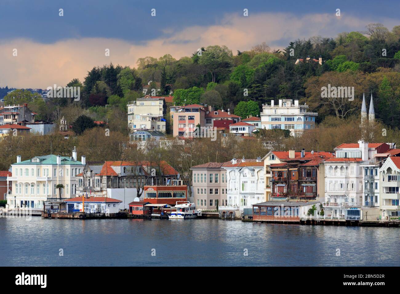 Sariyer District, Bosphorus Strait, Istanbul, Turkey, Europe Stock ...