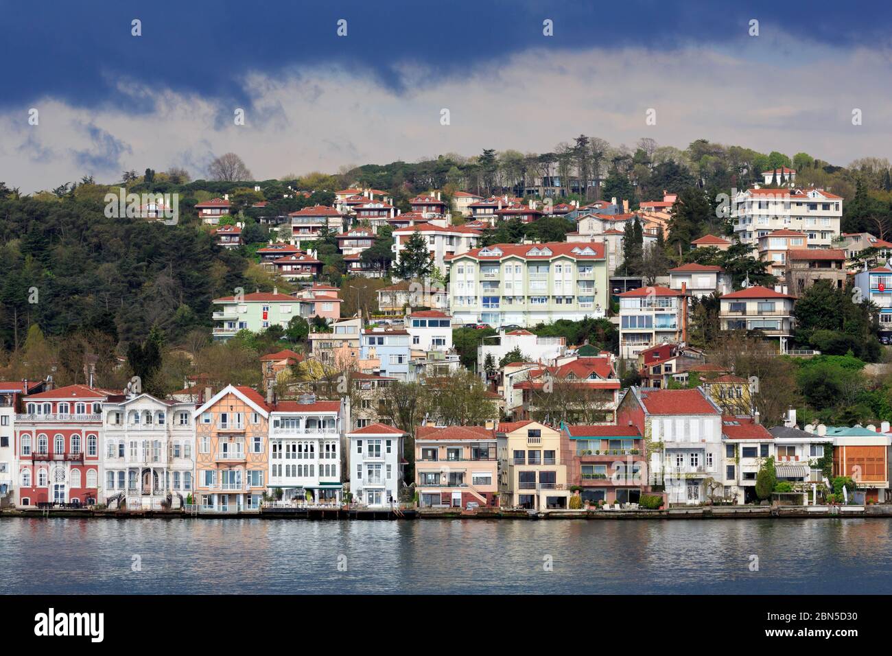 Sariyer District, Bosphorus Strait, Istanbul, Turkey, Europe Stock ...