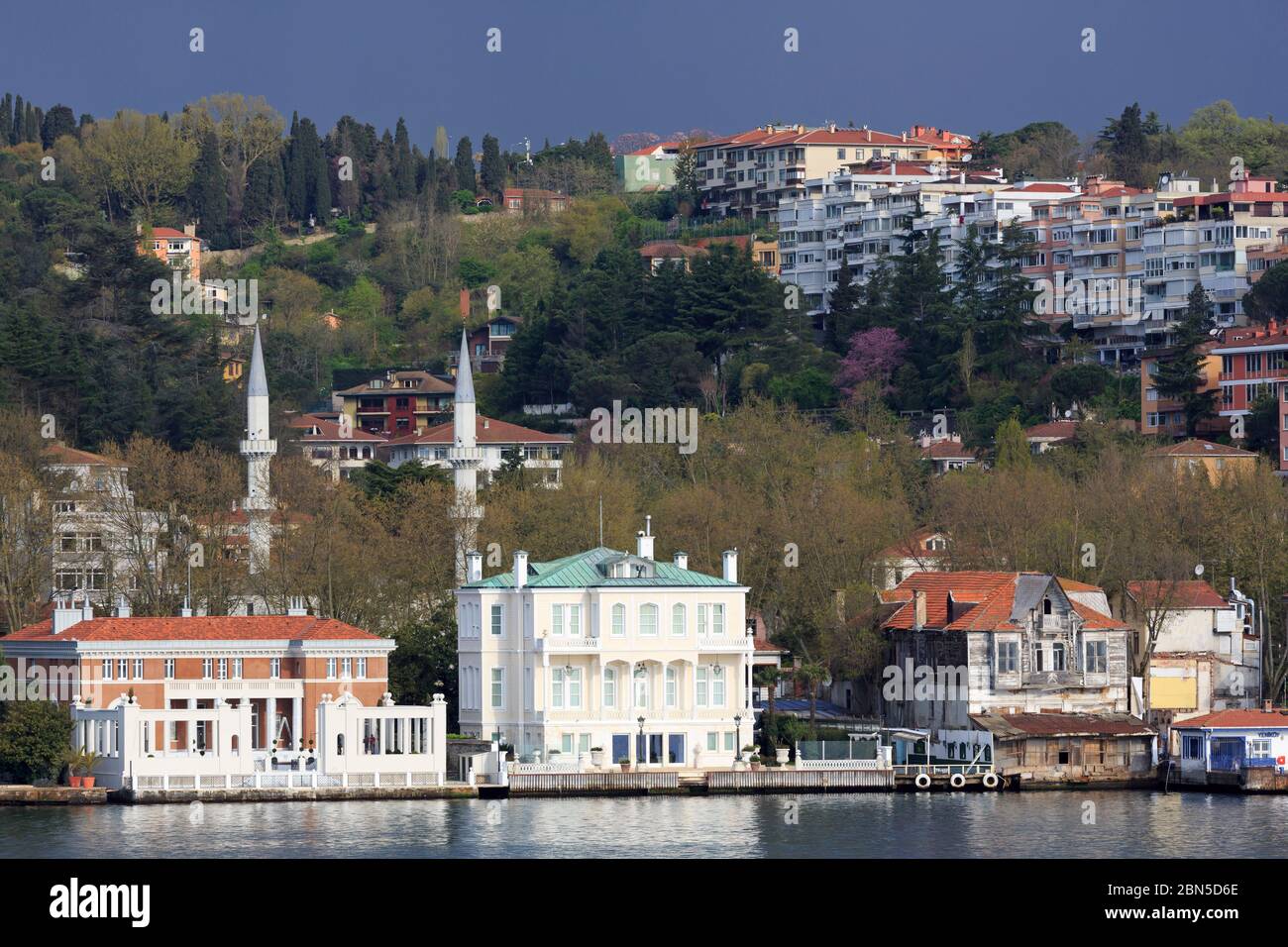 Yenikoy, Sariyer District, Bosphorus Strait, Istanbul, Turkey, Europe ...