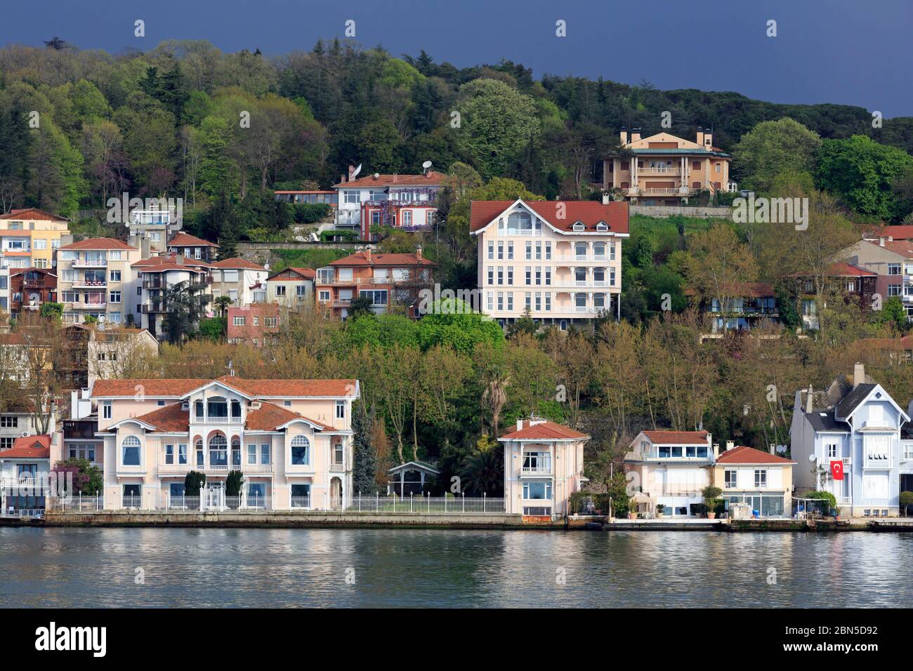 Yenikoy, Sariyer District, Bosphorus Strait, Istanbul, Turkey, Europe ...