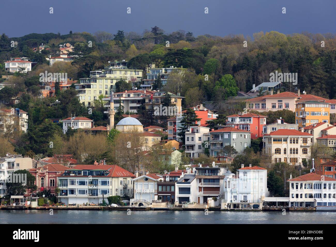 Yenikoy, Sariyer District, Bosphorus Strait, Istanbul, Turkey, Europe ...