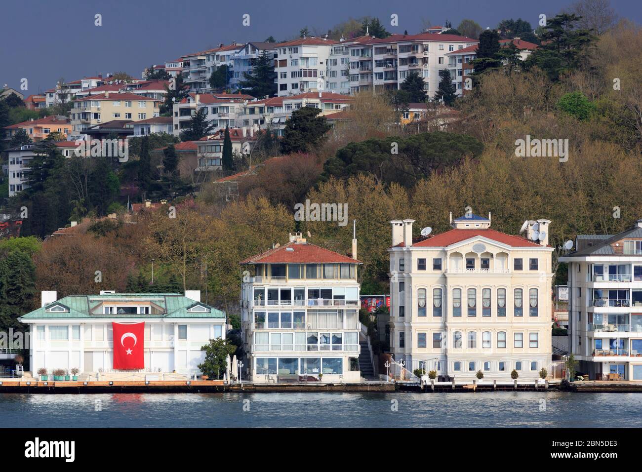 Yenikoy, Sariyer District, Bosphorus Strait, Istanbul, Turkey, Europe ...