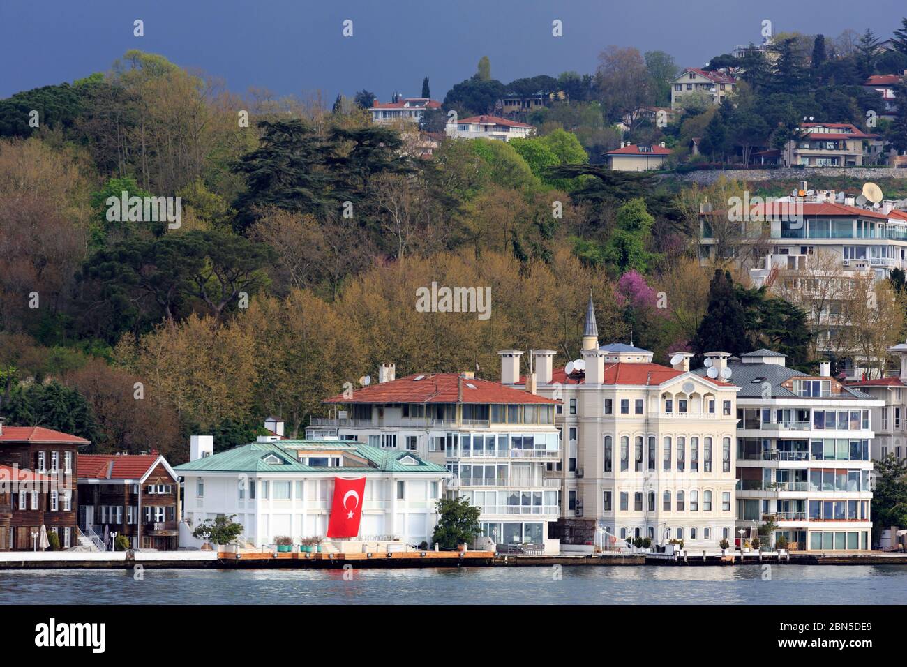 Yenikoy, Sariyer District, Bosphorus Strait, Istanbul, Turkey, Europe ...