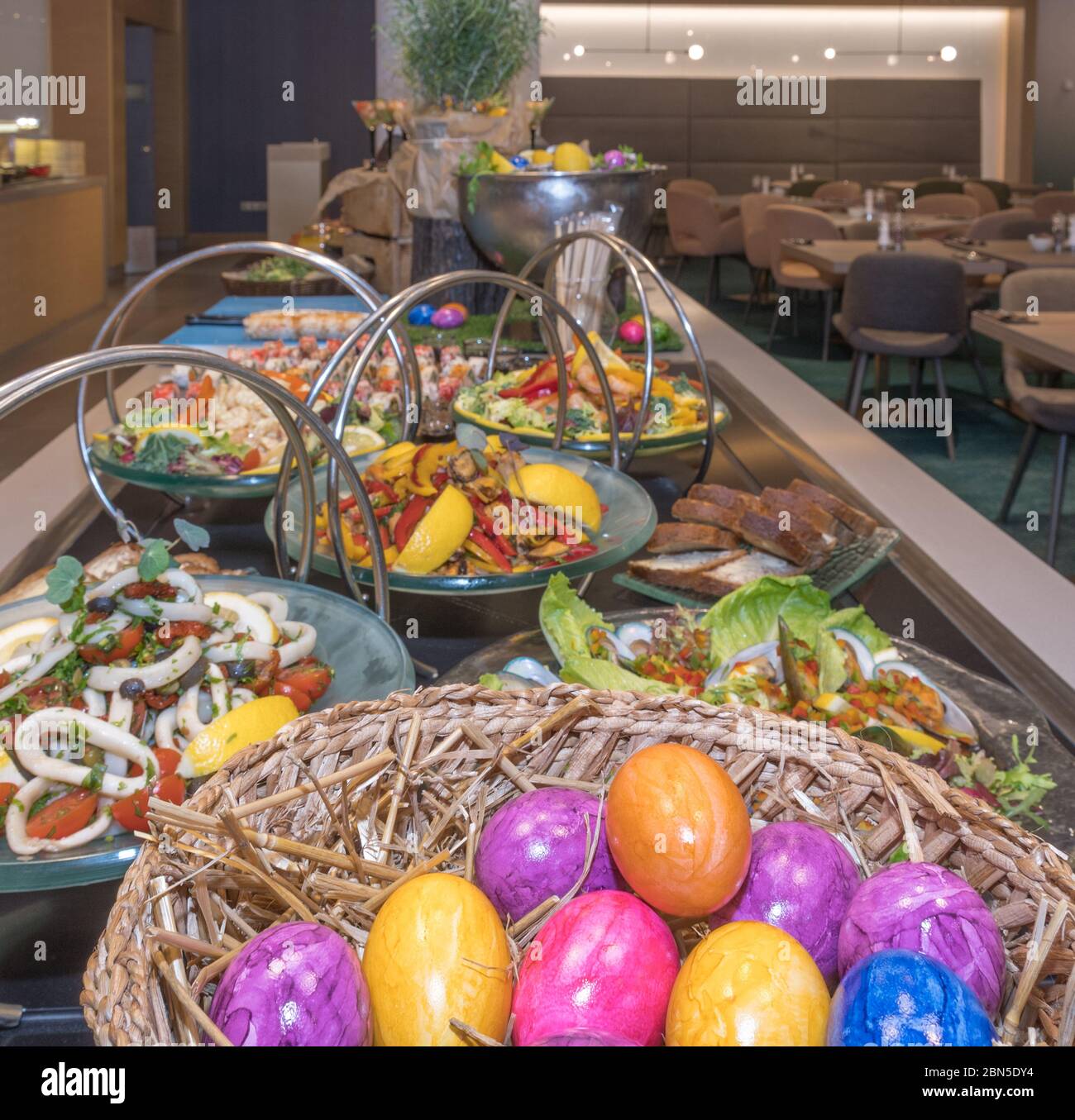 Food Buffet Catering Dining Eating Party Sharing Concept, Easter brunch ...