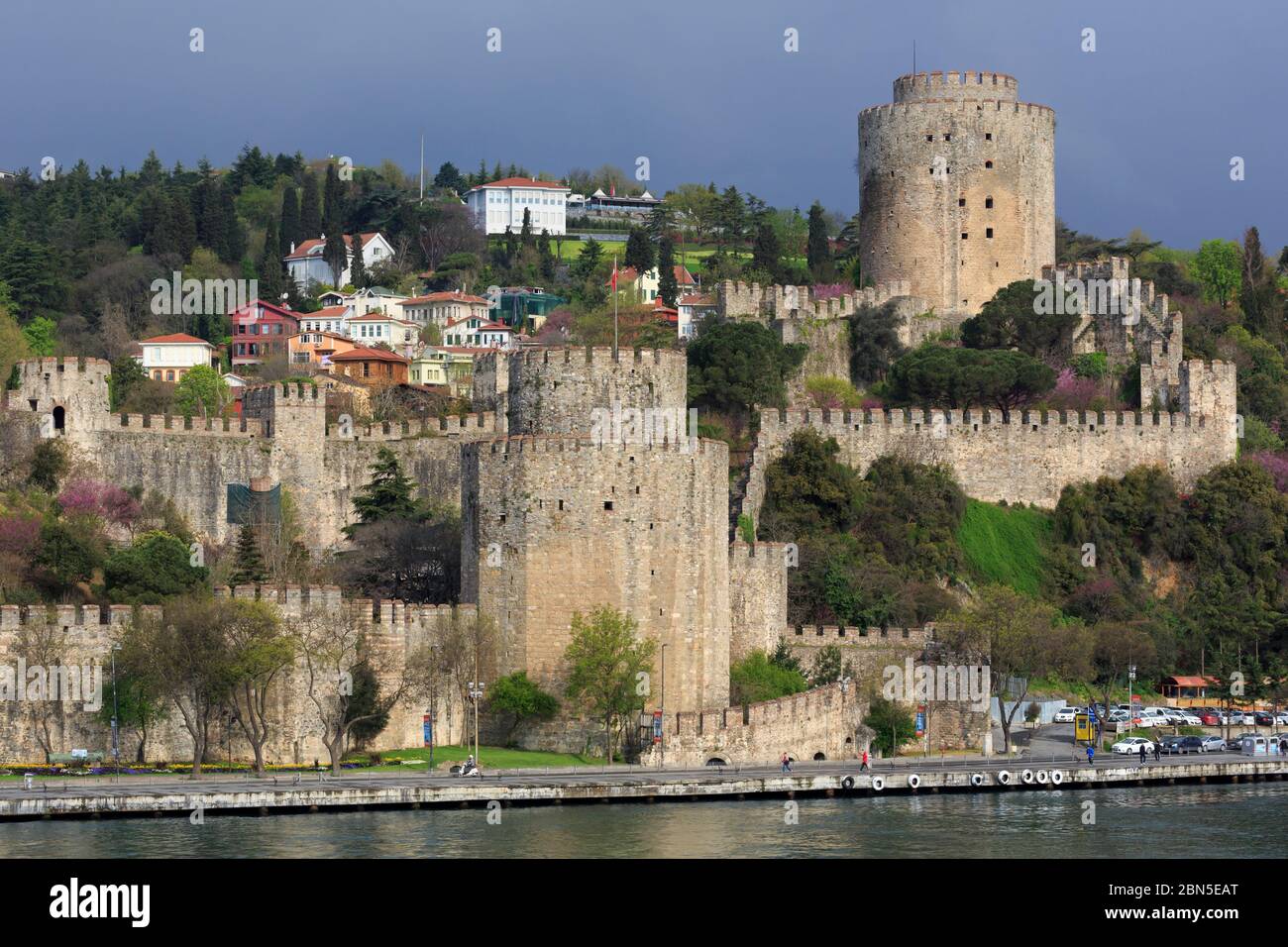 Rumeli Castle, Bosphorus Strait, Istanbul, Turkey, Europe Stock Photo ...