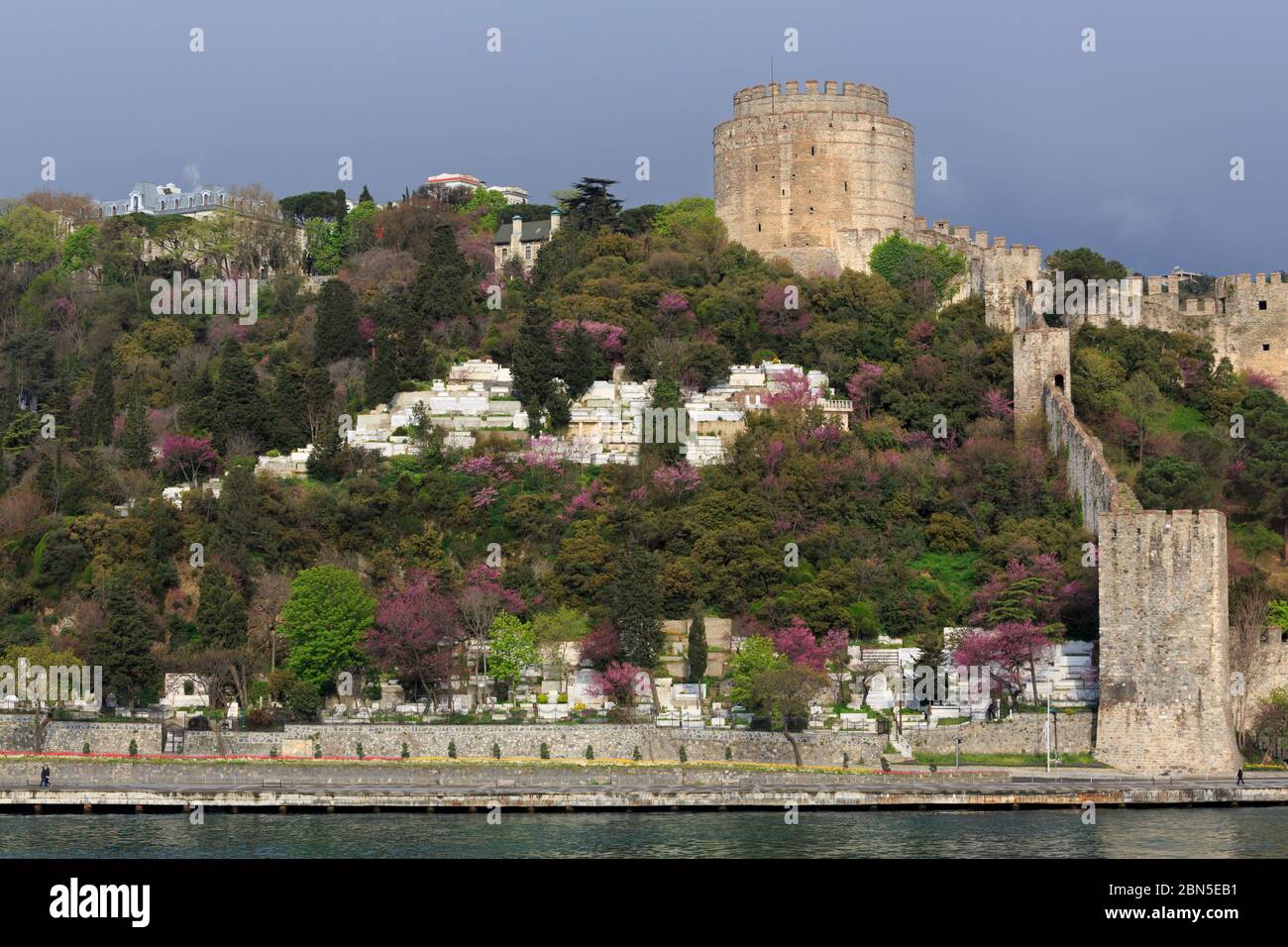 Rumeli Castle, Bosphorus Strait, Istanbul, Turkey, Europe Stock Photo ...