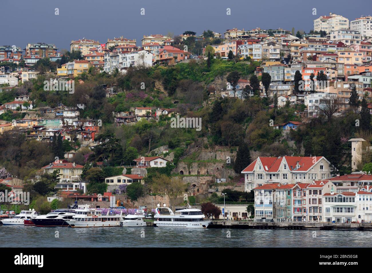 Sariyer District, Bosphorus Strait, Istanbul, Turkey, Europe Stock ...