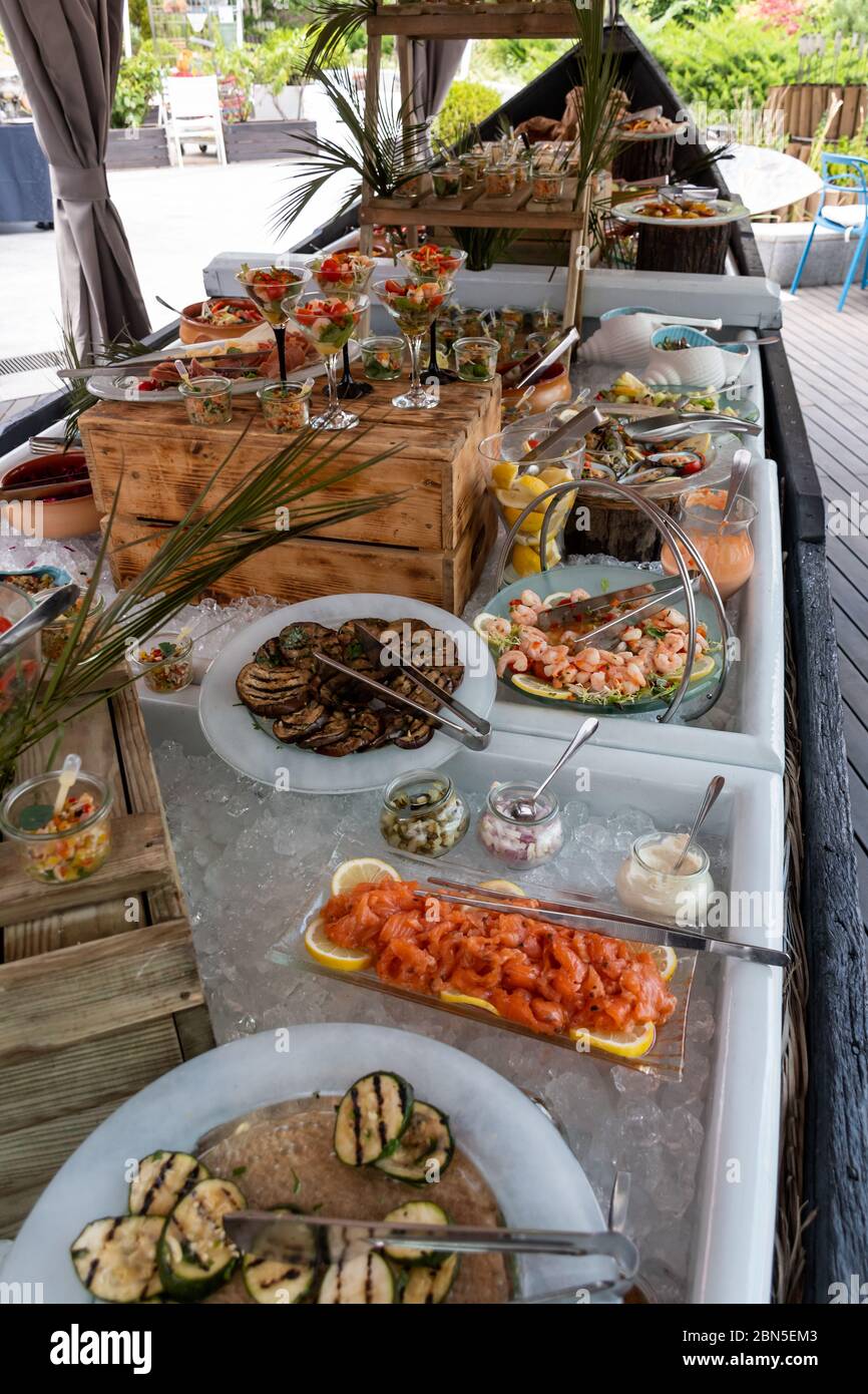 Breakfast Buffet Layout