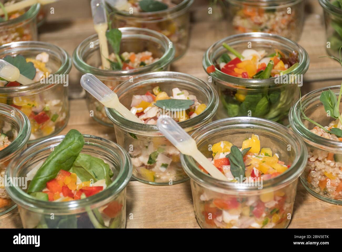Luxury catering by the pool, food bloggers event, banquet, wedding ...