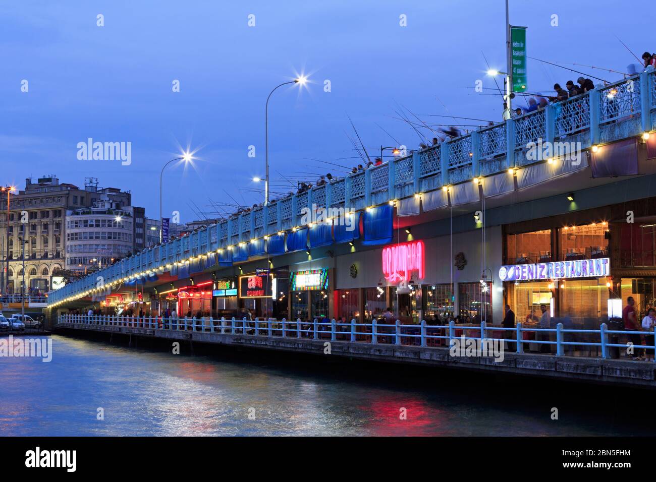 Galata bridge attraction hi-res stock photography and images - Alamy