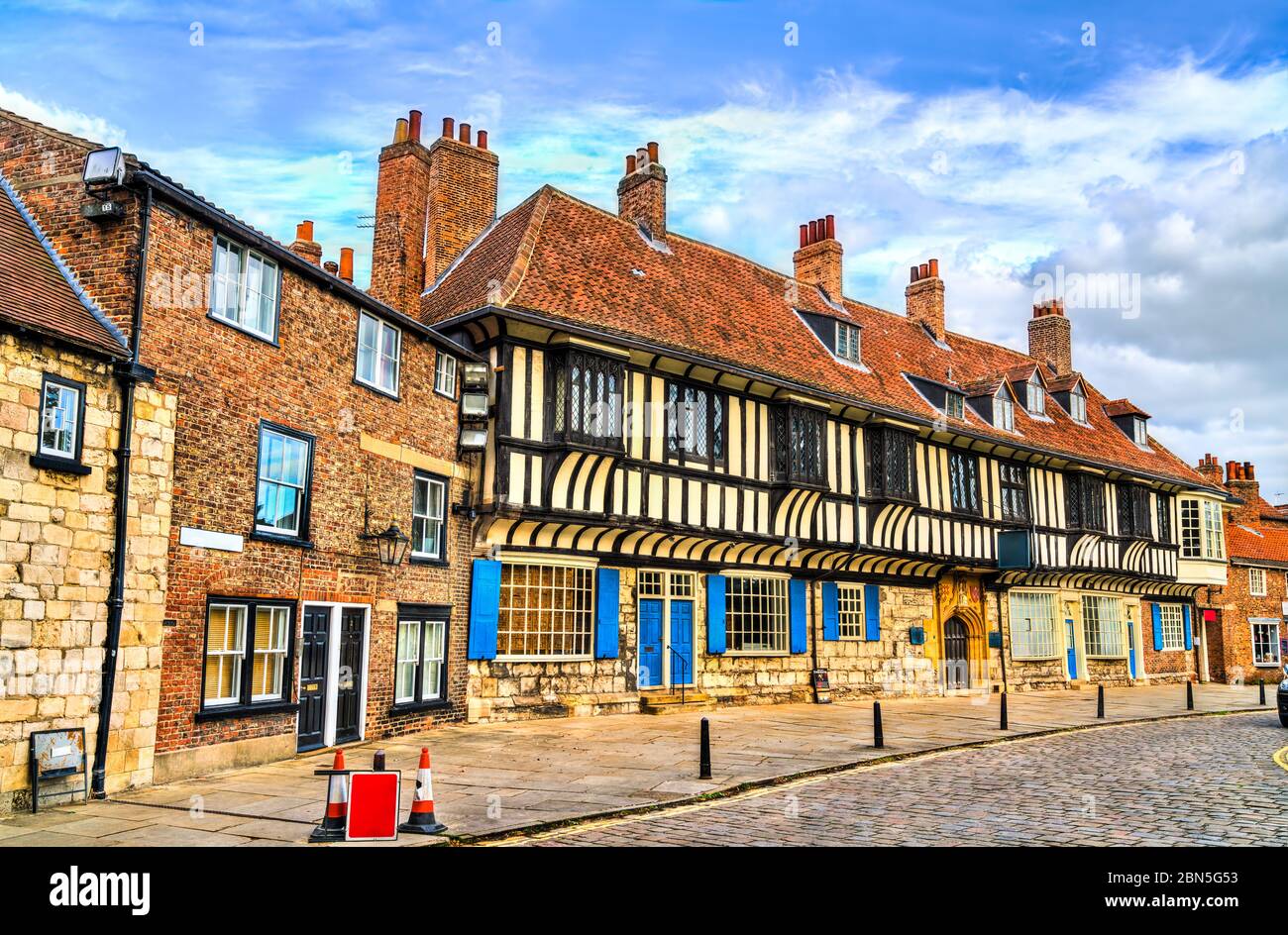 Traditional houses in York, England Stock Photo - Alamy