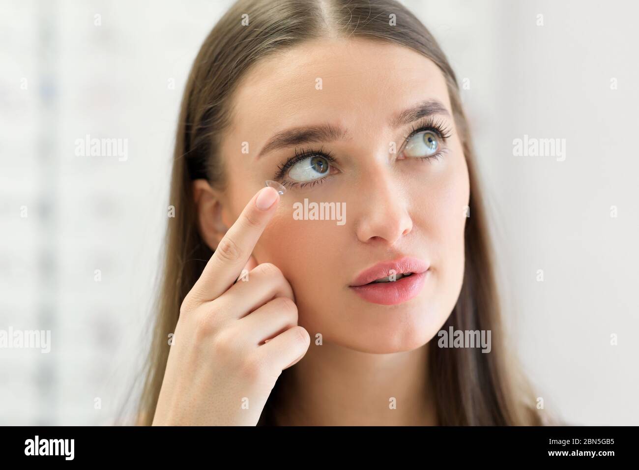 Daily wear contact lenses hi-res stock photography and images - Alamy