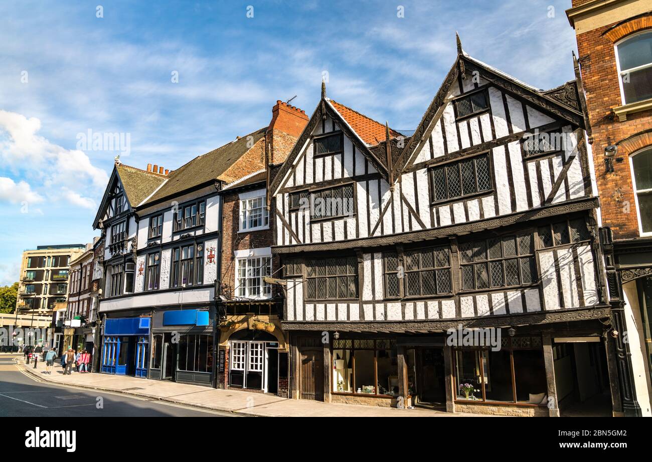 York uk wooden houses hi-res stock photography and images - Alamy