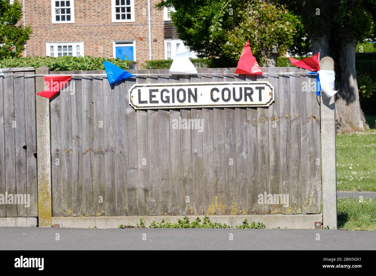Legion court street sign hi-res stock photography and images - Alamy