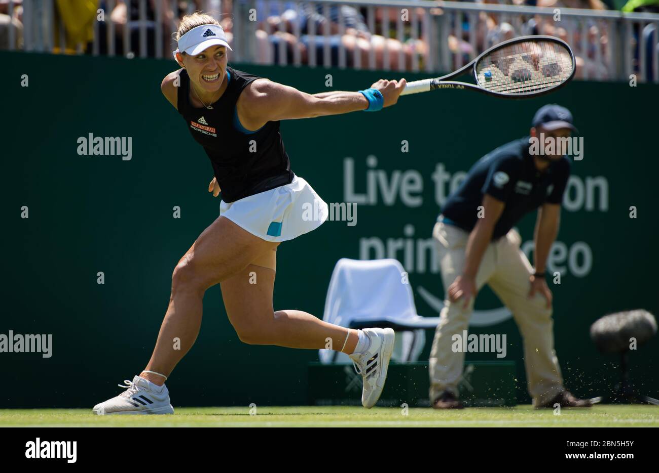 Angelique Kerber of Germany in action during the final of the 2019 ...