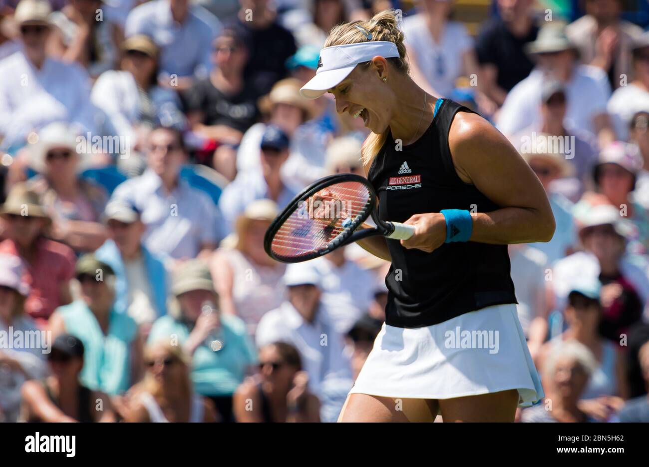 Angelique Kerber of Germany in action during the final of the 2019 ...