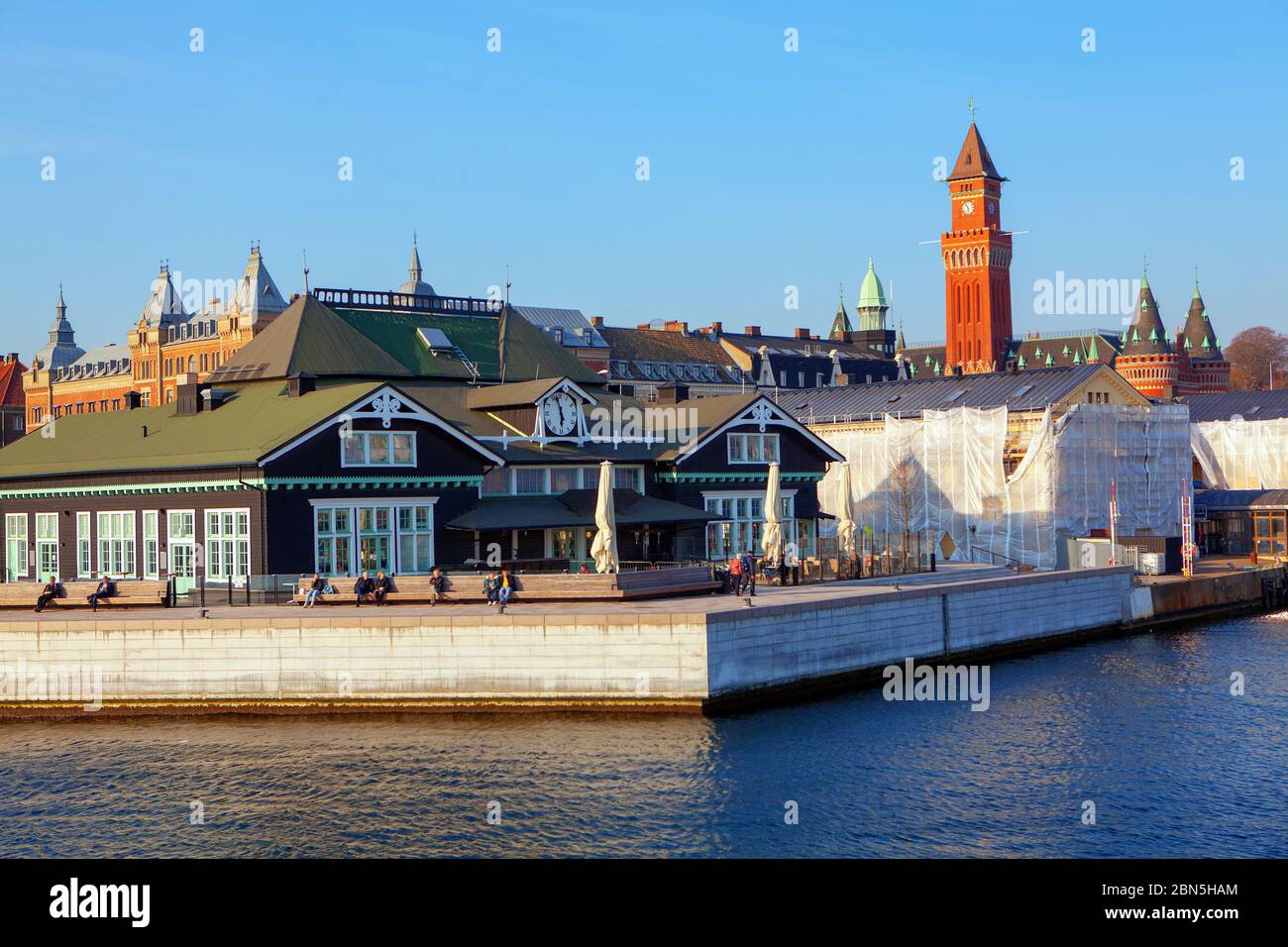 Helsingborg north harbor hi-res stock photography and images - Alamy