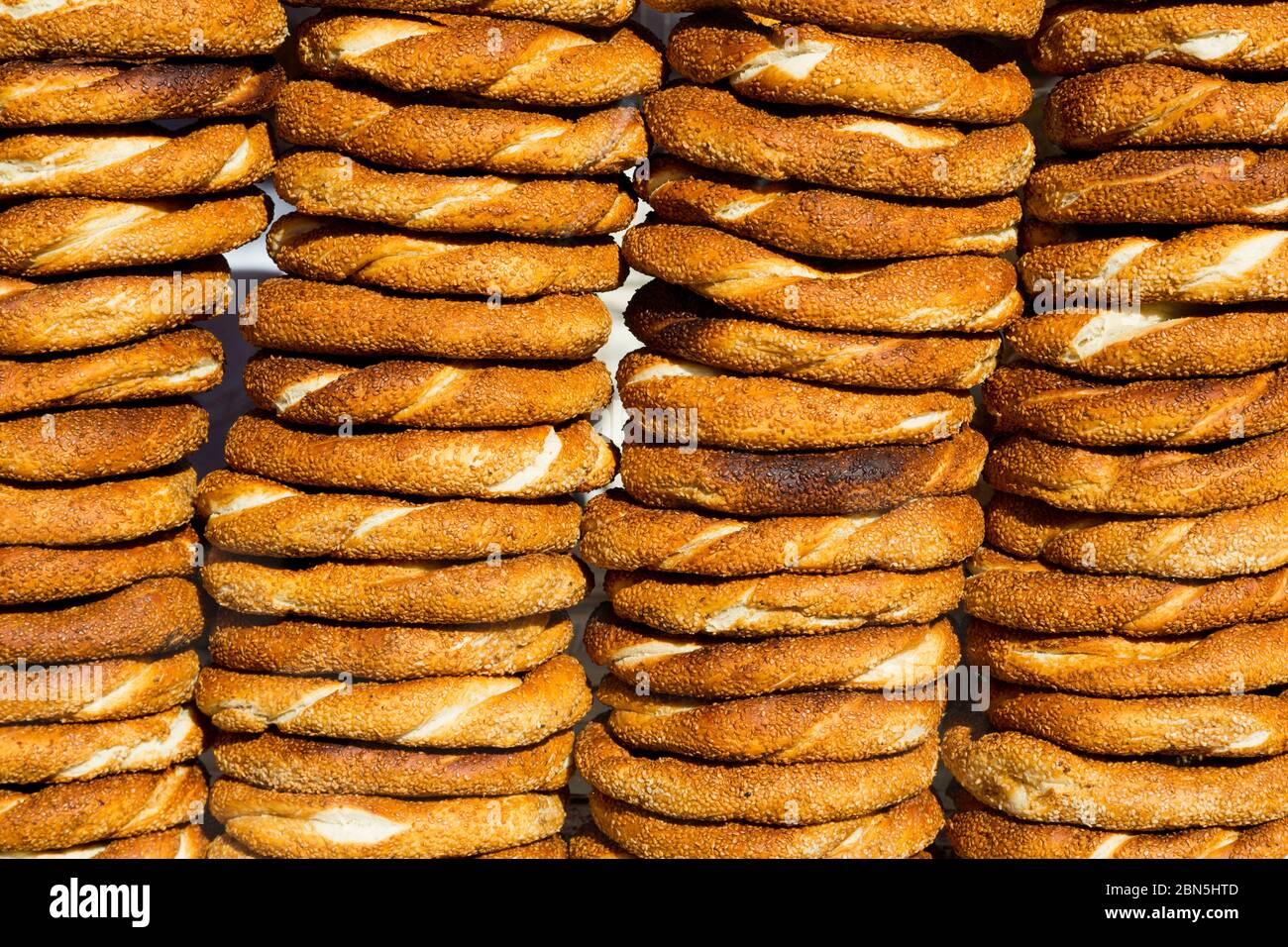 Bread rolls in Sultanahmet District,Istanbul,Turkey,Europe Stock Photo ...