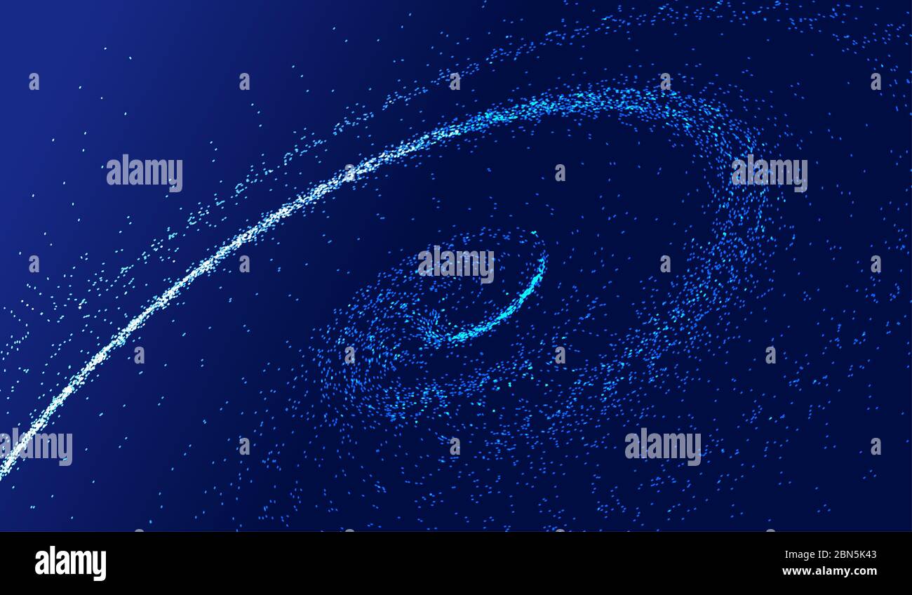 Particles flow hi-res stock photography and images - Alamy