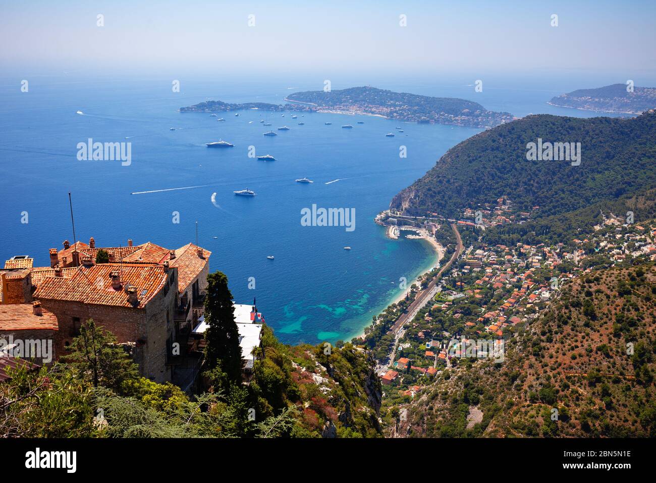 Eze france mountain hi-res stock photography and images - Alamy
