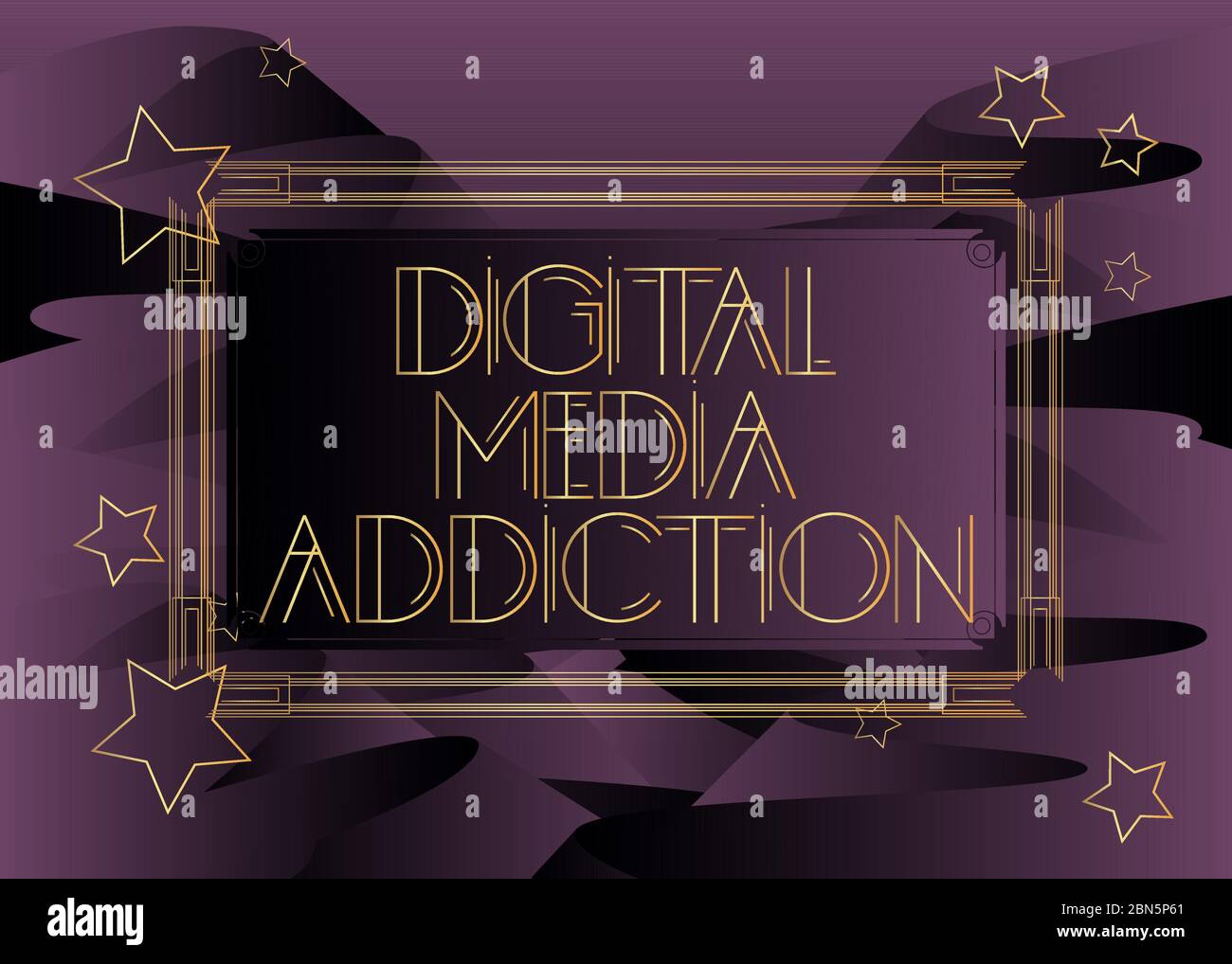 Technology addiction art hi-res stock photography and images - Alamy