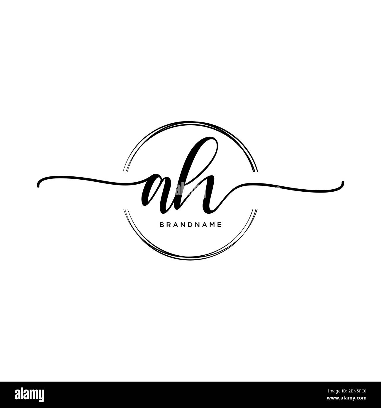 Ah circle logo hi-res stock photography and images - Alamy