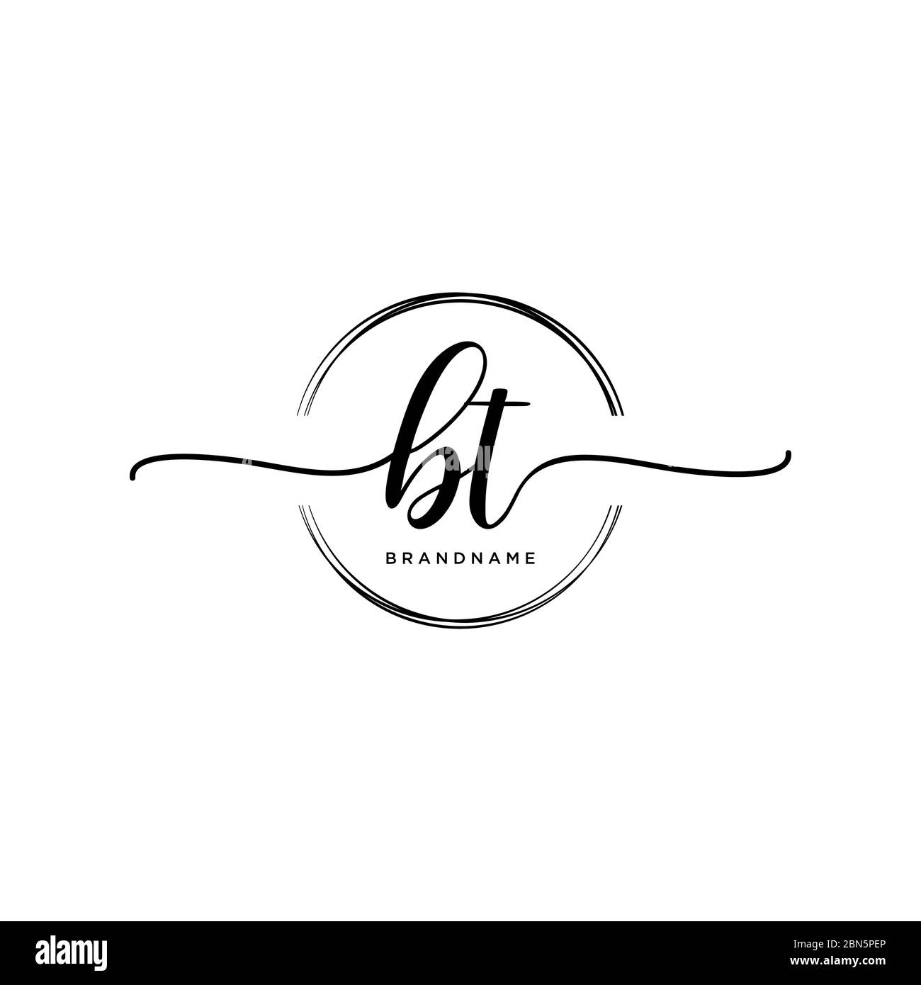 Sign bt Stock Vector Images - Alamy