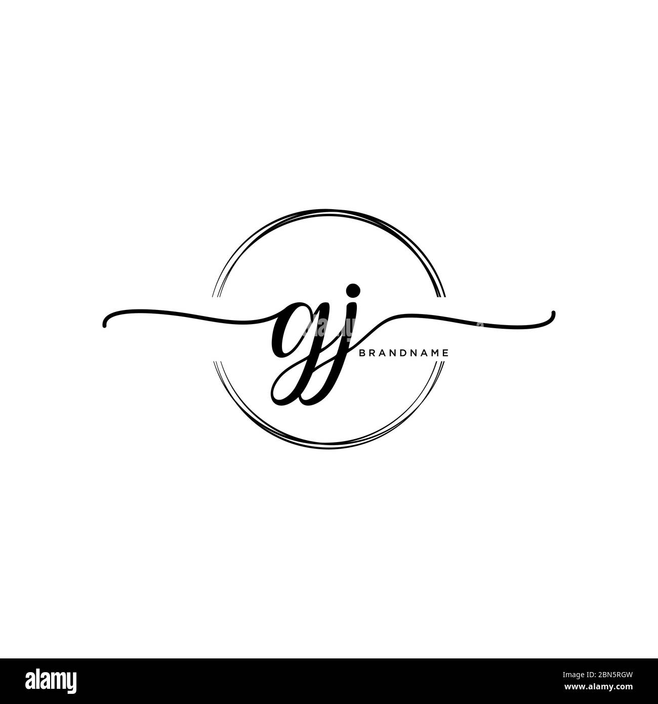 Gj logo Black and White Stock Photos & Images - Alamy