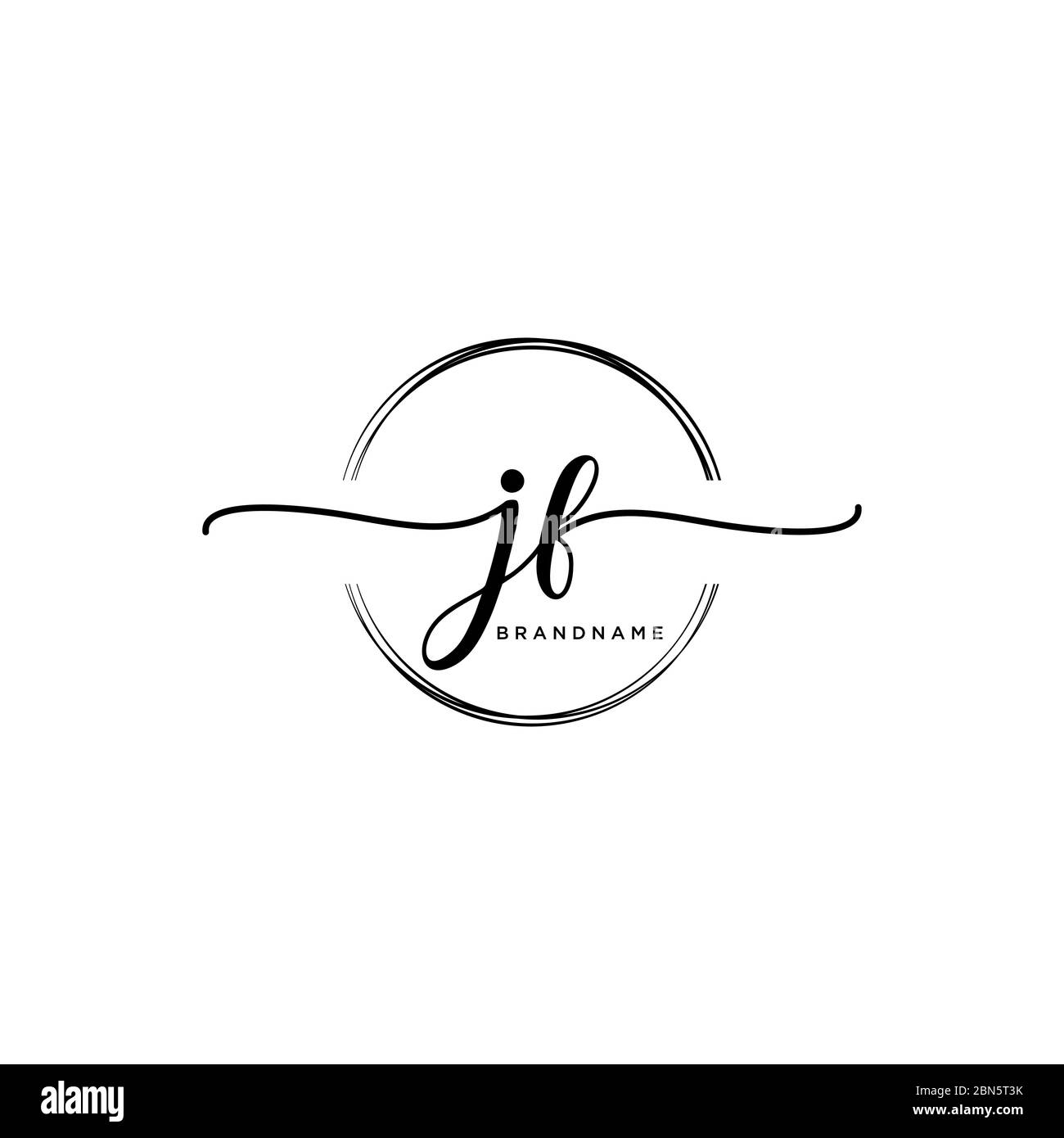 Letter jf logo Stock Vector Images - Alamy