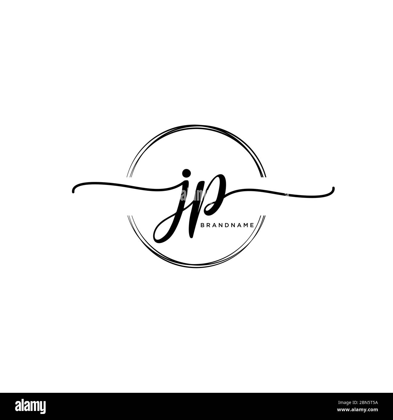 Letter Jp Logo High Resolution Stock Photography and Images - Alamy