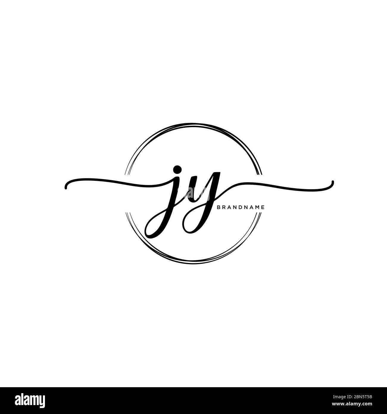 Jy letter logo Black and White Stock Photos & Images - Alamy