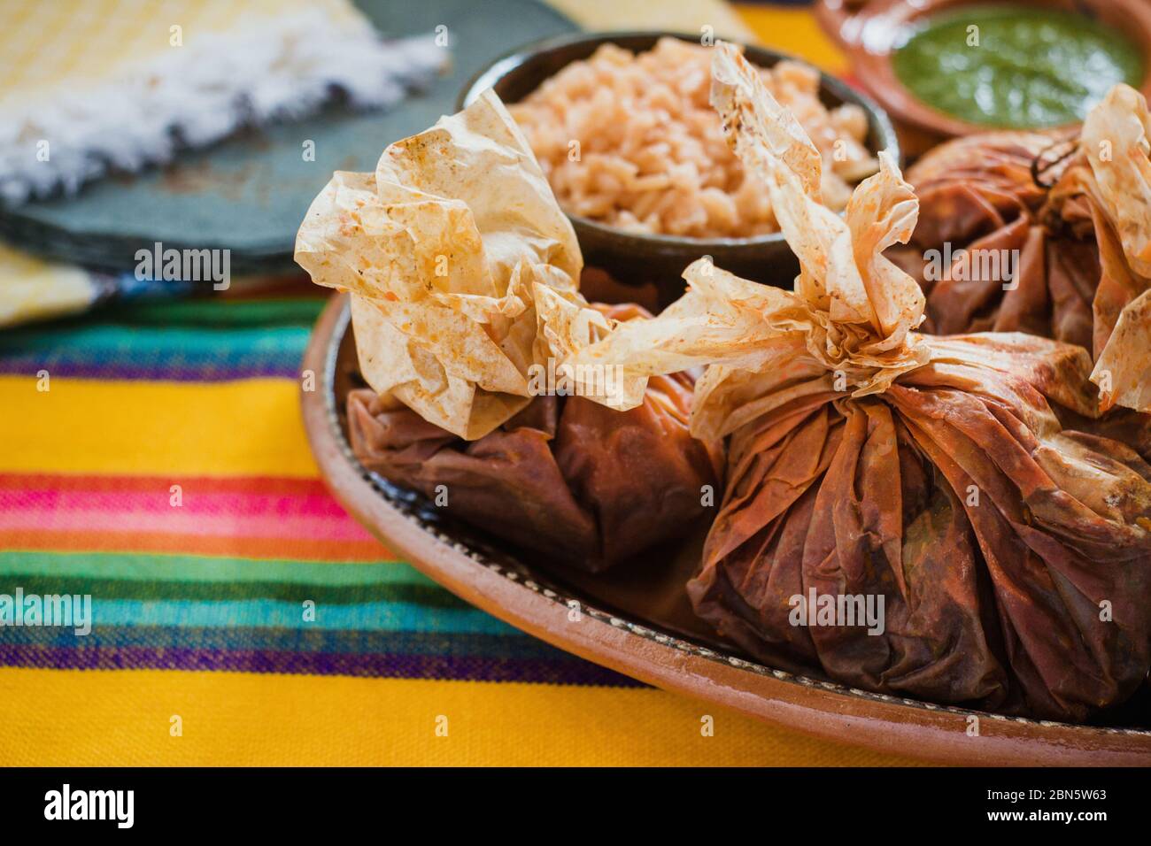 Mixiotes hi-res stock photography and images - Alamy