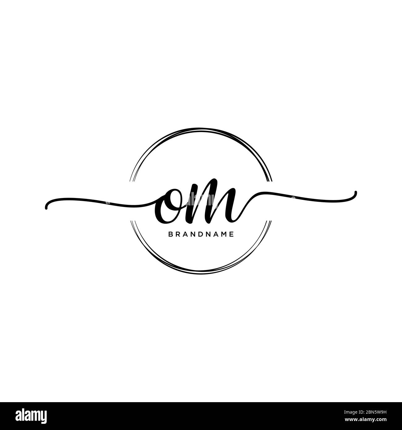 Om initial hi-res stock photography and images - Alamy
