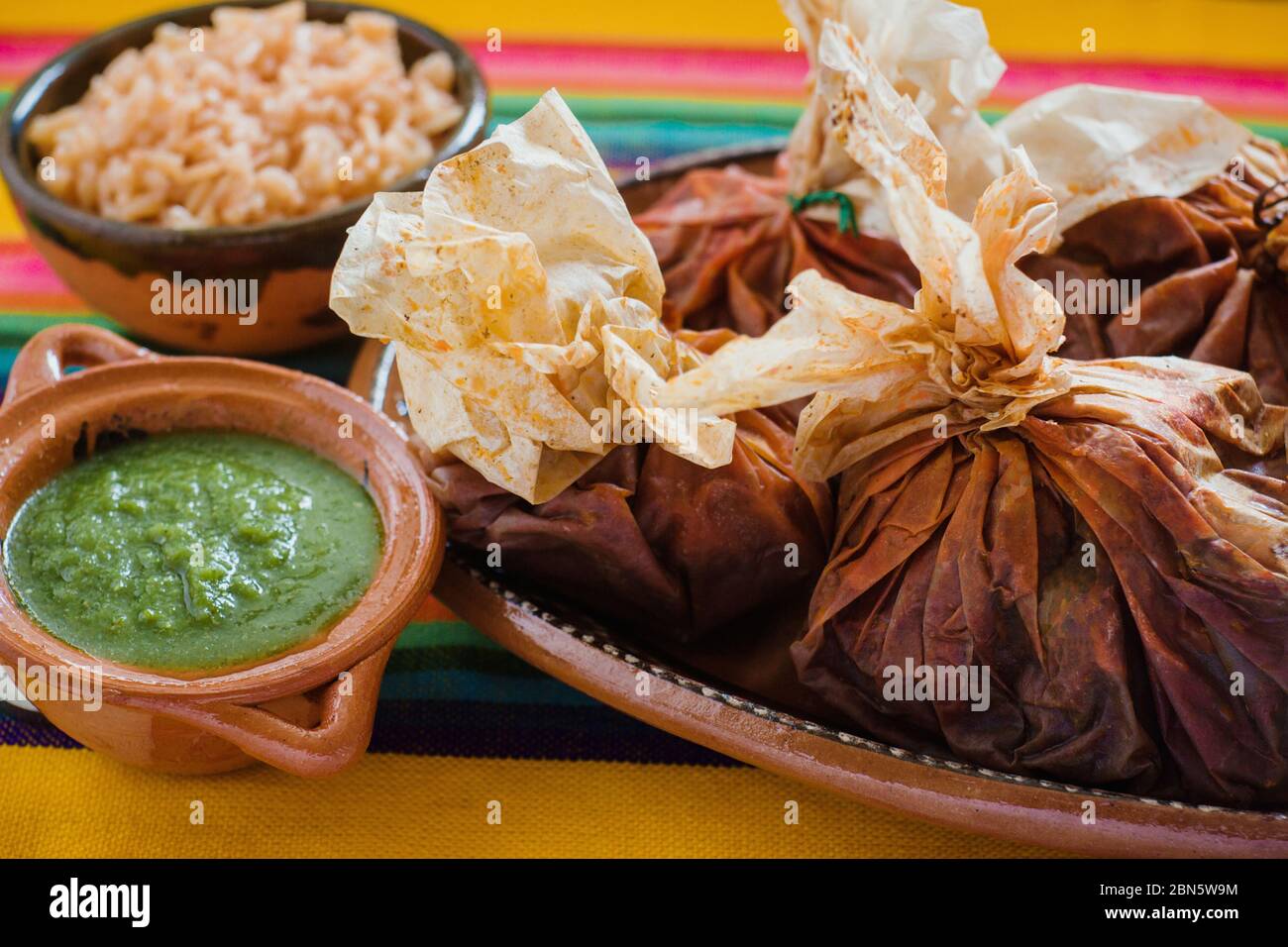 Mixiotes hi-res stock photography and images - Alamy