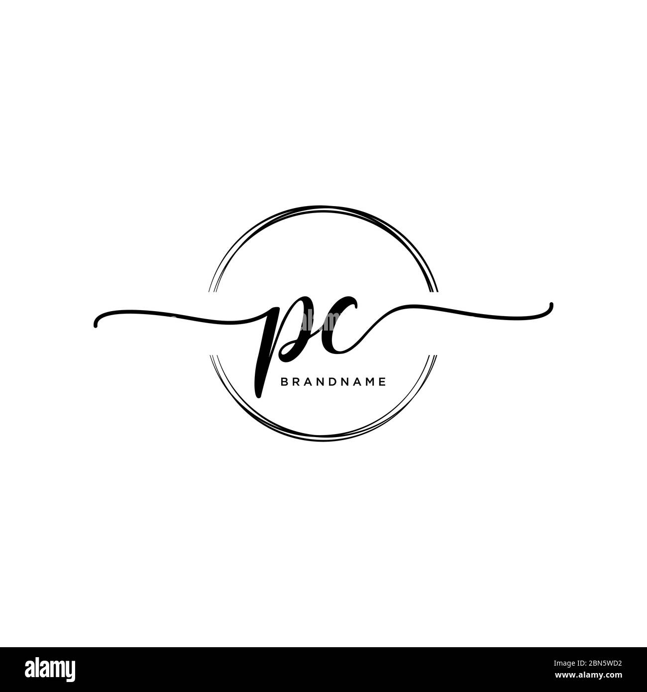 Initial letter pc hi-res stock photography and images - Alamy