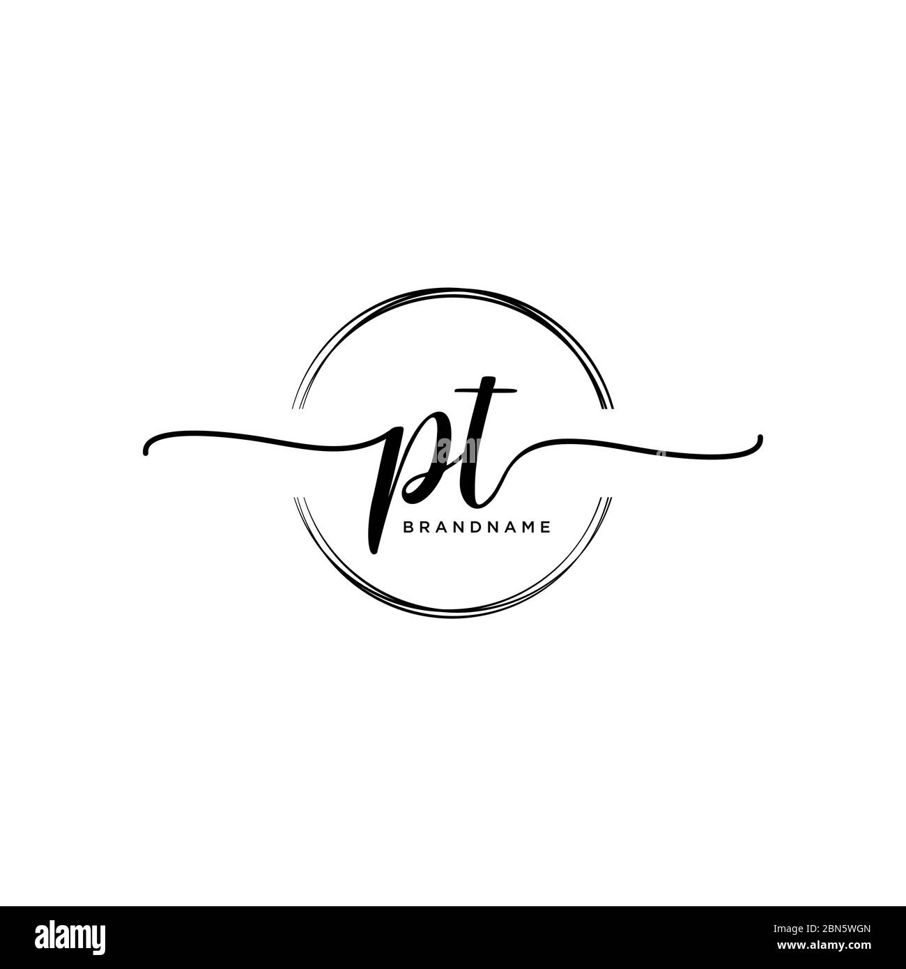 Initial pt logo Stock Vector Images - Alamy
