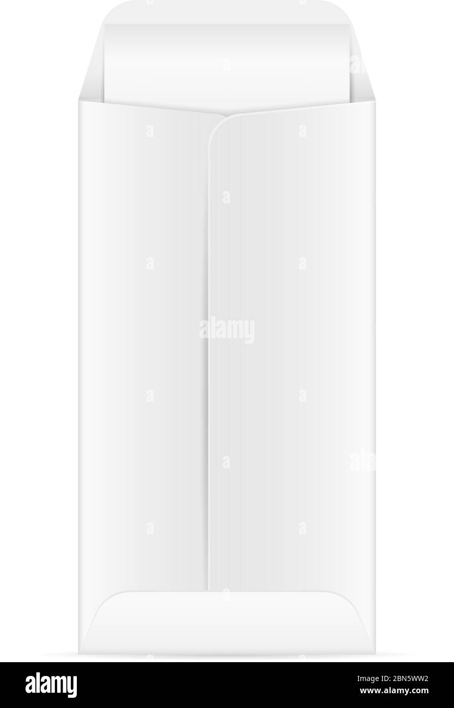 Envelope on a white background. Vector illustration Stock Vector Image ...