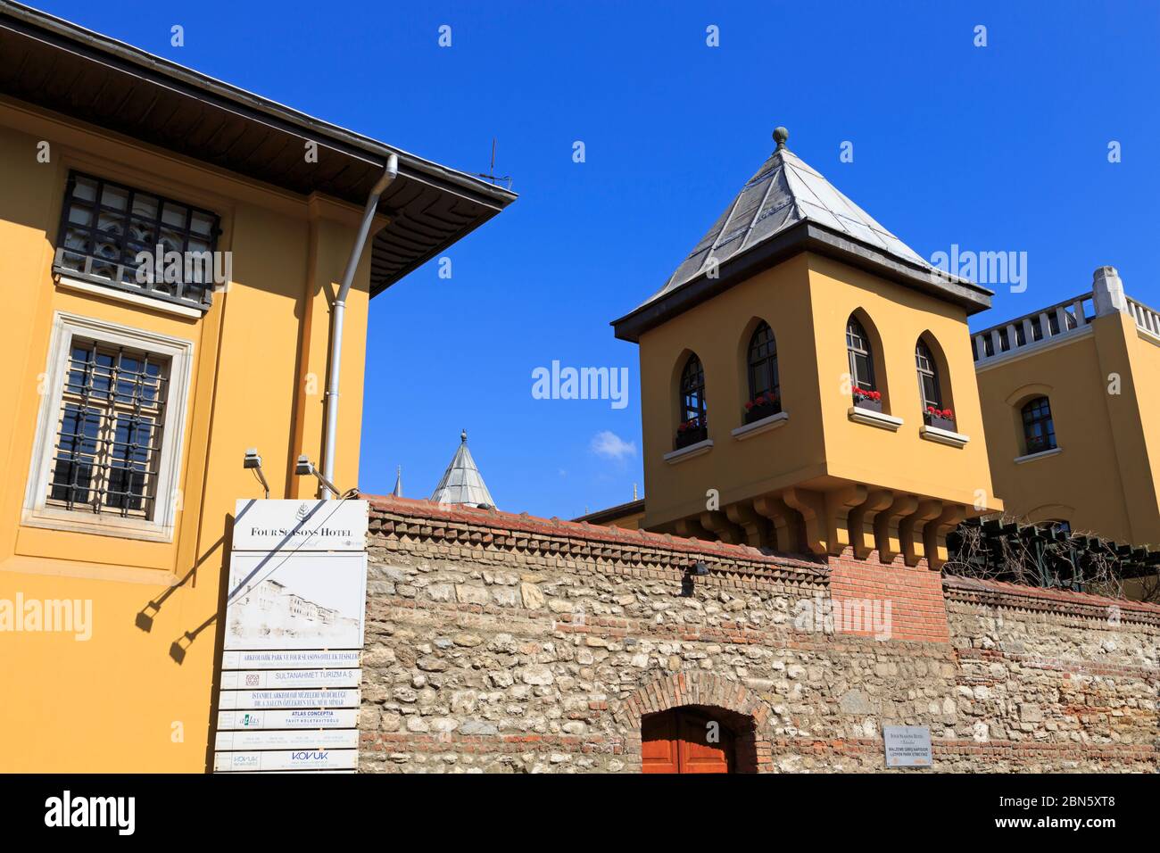 Four Seasons Hotel (old prison), Sultanahmet Square, Istanbul, Turkey ...