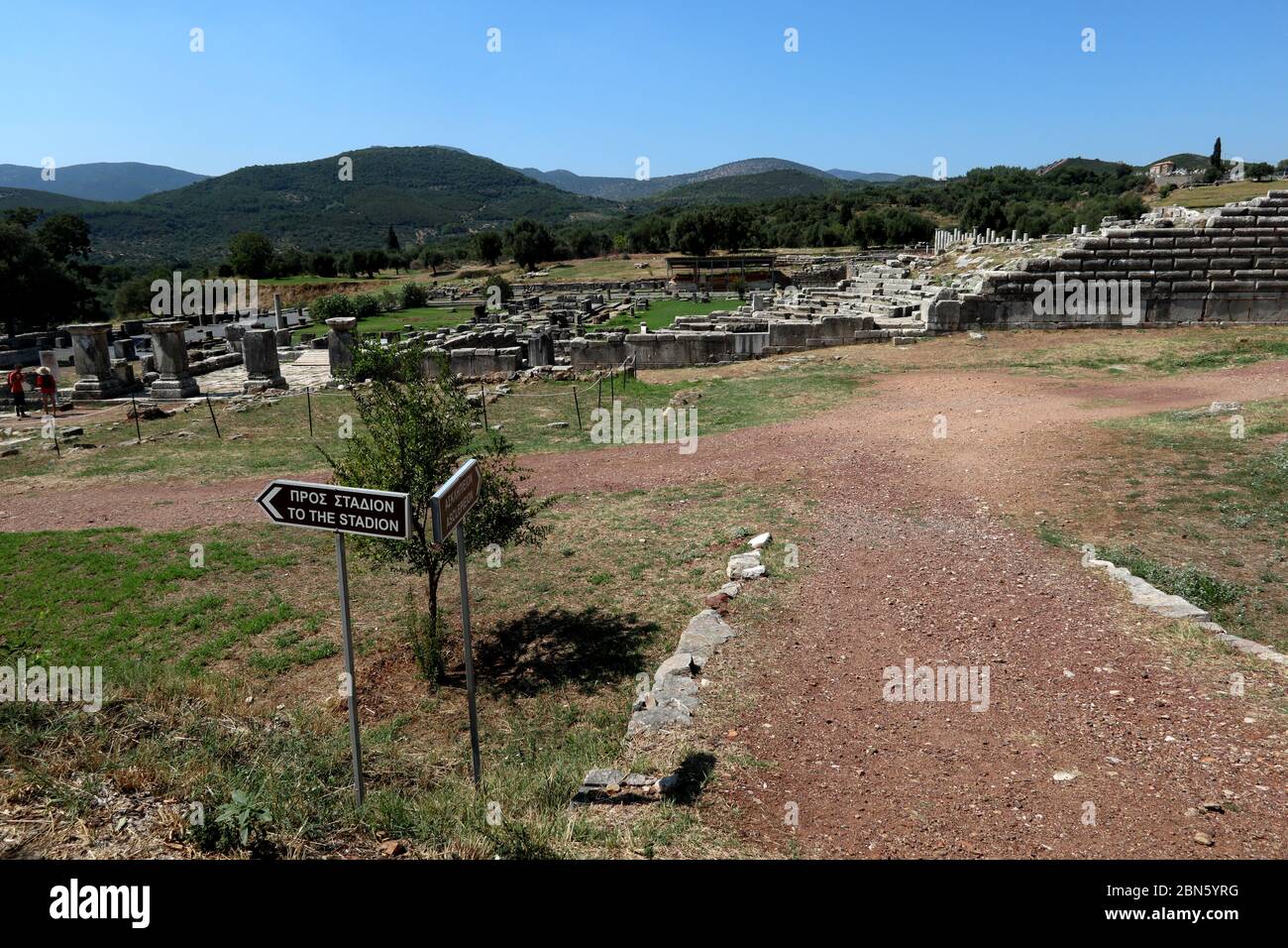 Ancient Messini, Greece Stock Photo - Alamy
