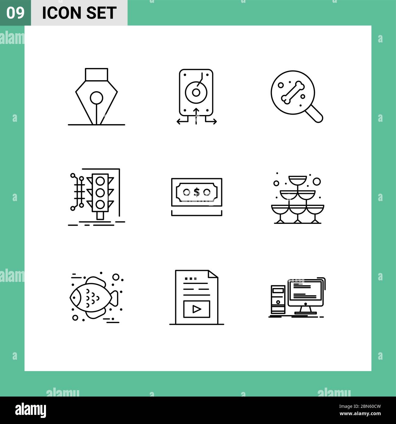 Smart traffic management Stock Vector Images - Alamy