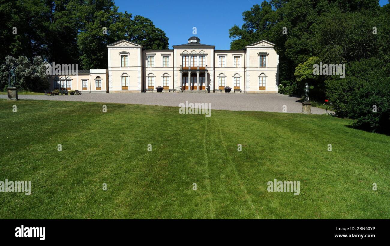 Rosendal Palace built between 1823 and 1827 for King Karl XIV Johan ...
