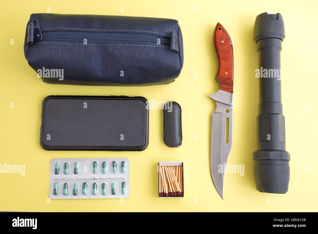 Basic emergency kit hi-res stock photography and images - Alamy