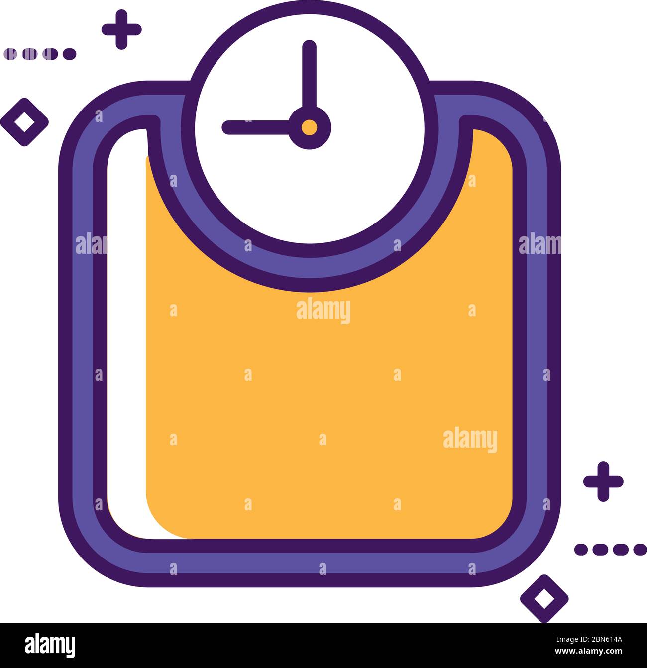 Weighing meter Stock Vector Images - Alamy